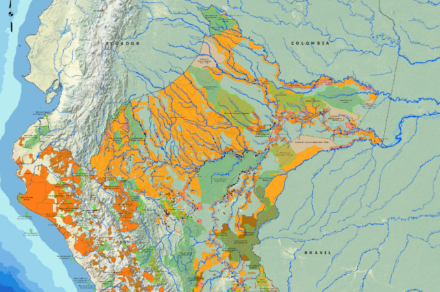 Mapa del IBC “Territorios Indígenas y Áreas Naturales Protegidas en ...